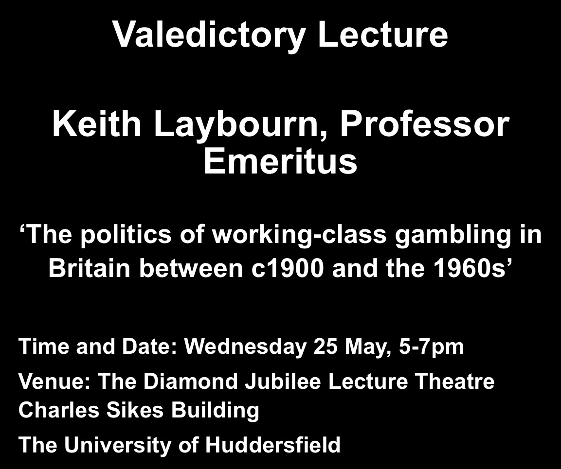 Keith Laybourn marks half a century at the University of Huddersfield ...