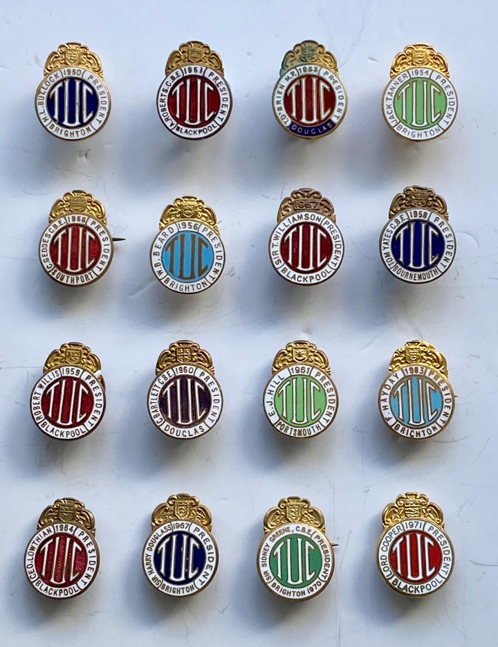Slogans and souvenirs: TUC delegate badges from 1899 to the present day ...