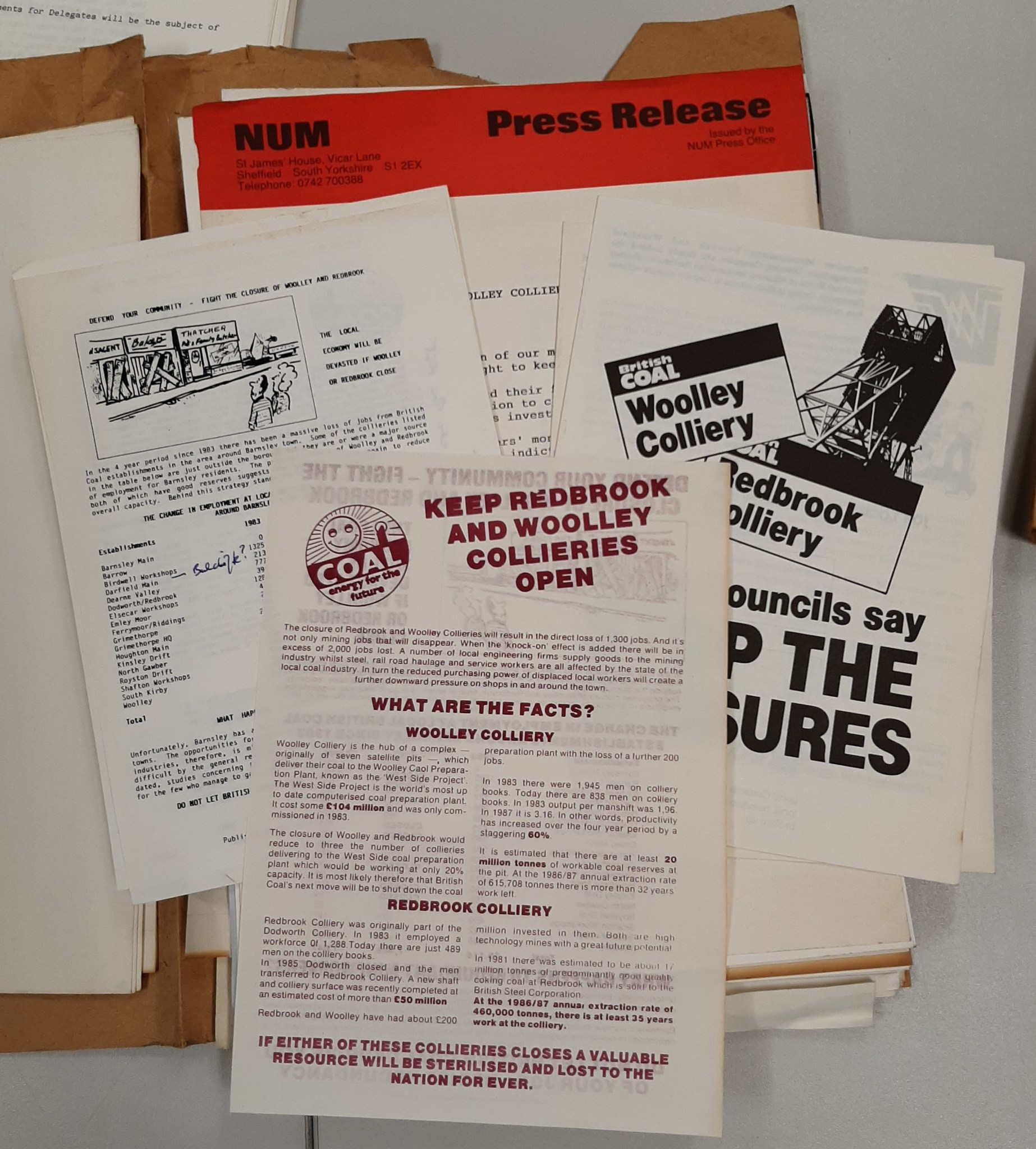 Inside the NUM archive: 150 years of coal mining history – Society for ...